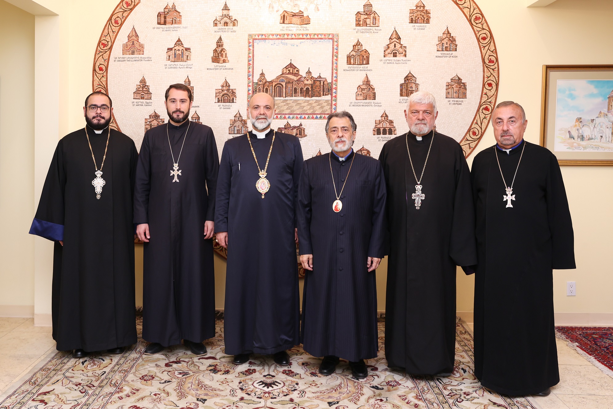 Գեղամ Արք. Խաչերեան Փոխադարձ Այցելութիւն Մը Տուաւ Յովնան Արք. Տէրտէրեանին - Asbarez - Armenian